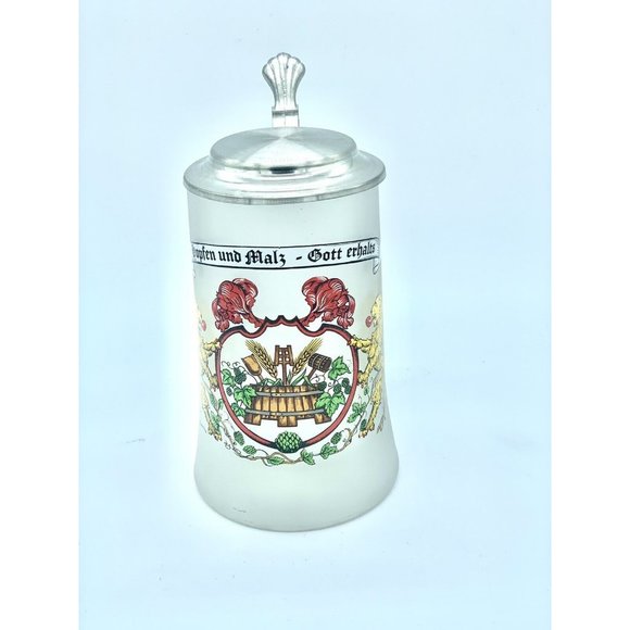 Accents | Fiye Italy Stein Coat Of Arms Lion Vintage Lid Lidded | Poshmark